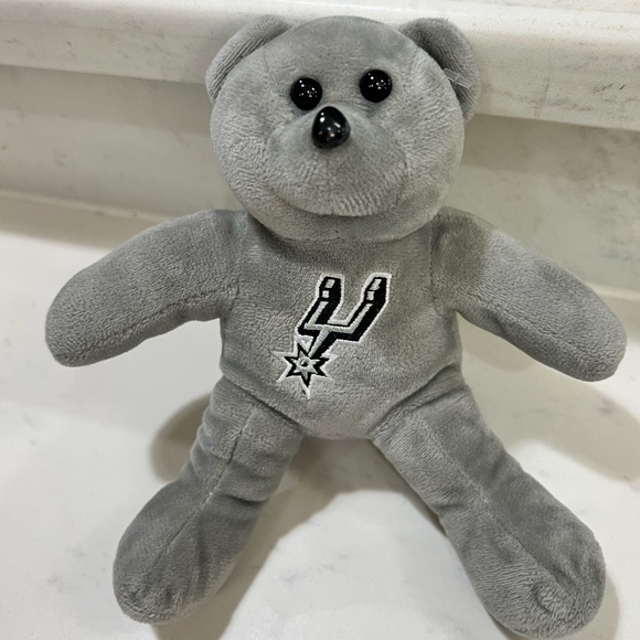 NBA | Toys | Nba Gray Plush Bear Toy | Poshmark